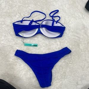 Fashion Nova | Swim | Brand New Cobalt Blue Bikini Set | Poshmark